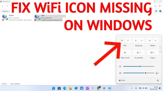 Icono De Wifi De Windows
