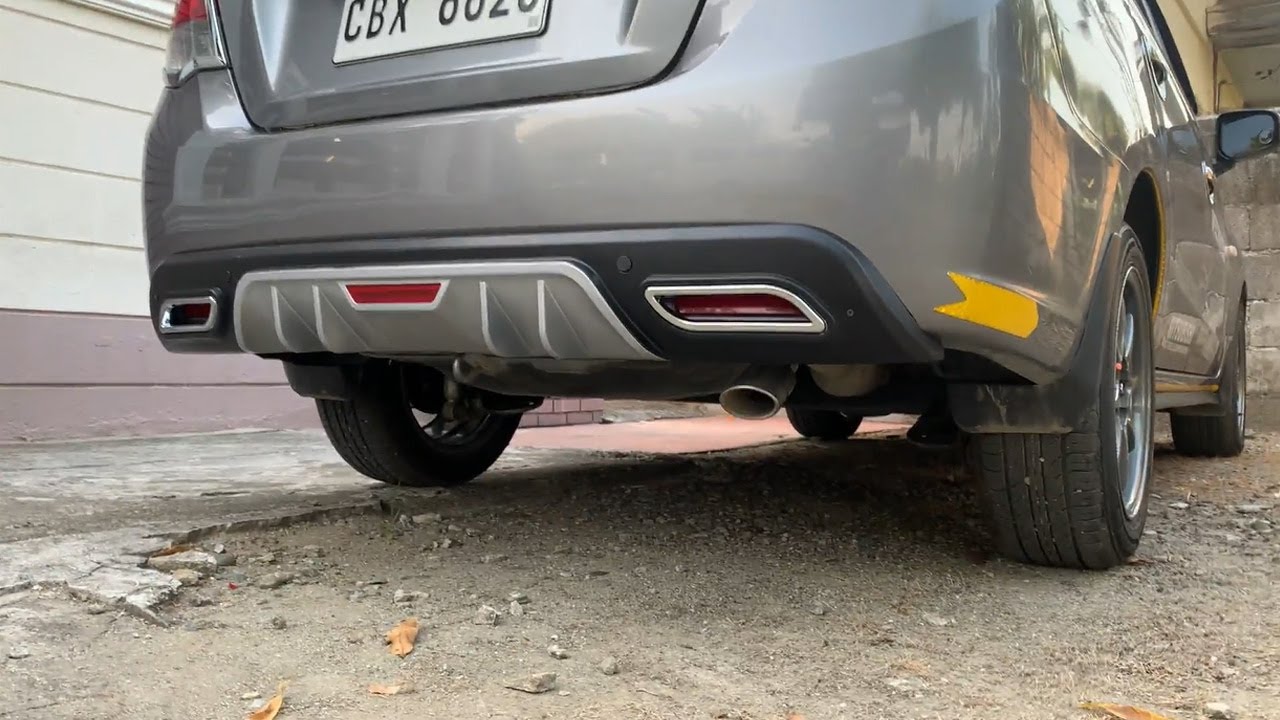 Mirage G4 Car Rear Bumper Diffusers - YouTube