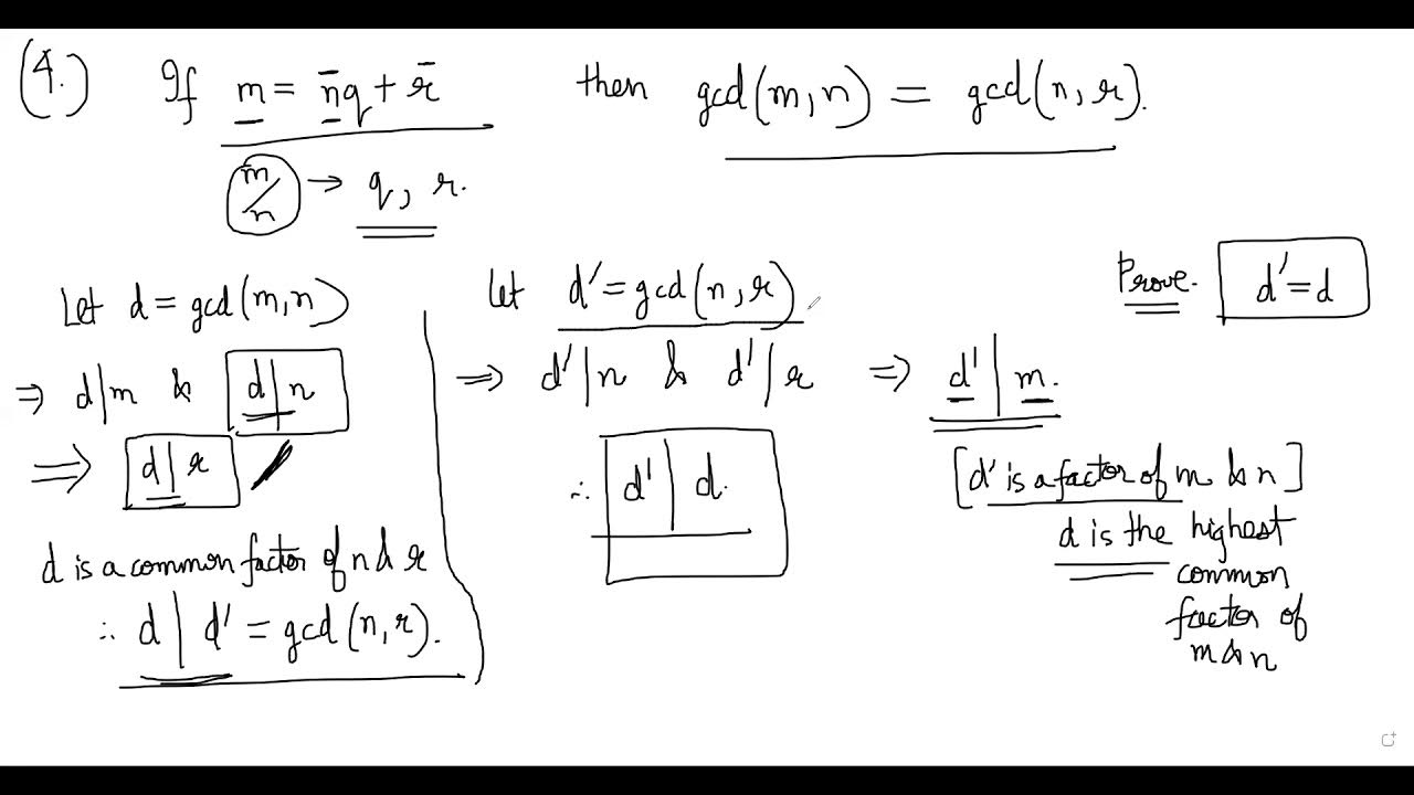 Number Theory 3 (GCD & LCM) - YouTube