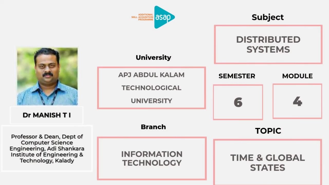 ASAP Engineering Session 131 | 𝐈𝐓 | 𝐒𝟔 | 𝐓𝐢𝐦𝐞 & 𝐆𝐥𝐨𝐛𝐚𝐥 𝐒𝐭𝐚𝐭𝐞𝐬 𝐛𝐲 𝐃𝐫 ...
