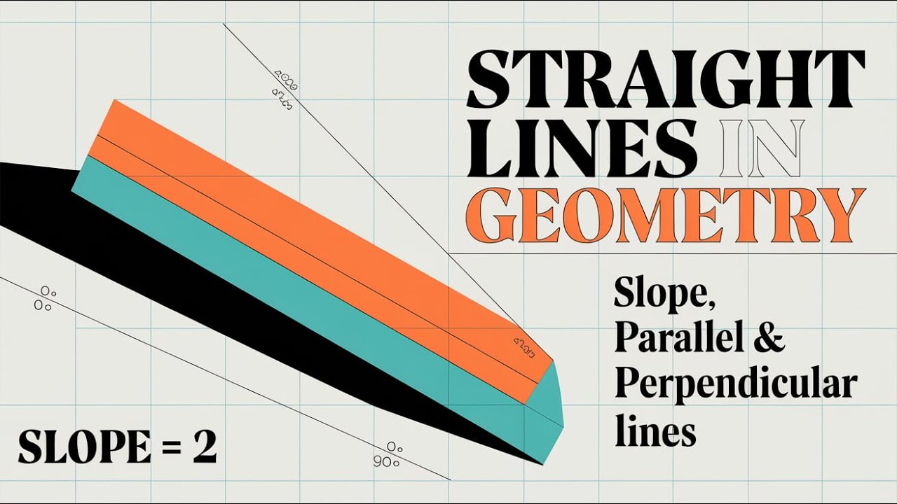 Coordinate Geometry Part 4: Mastering Straight Lines, Slopes, and ...