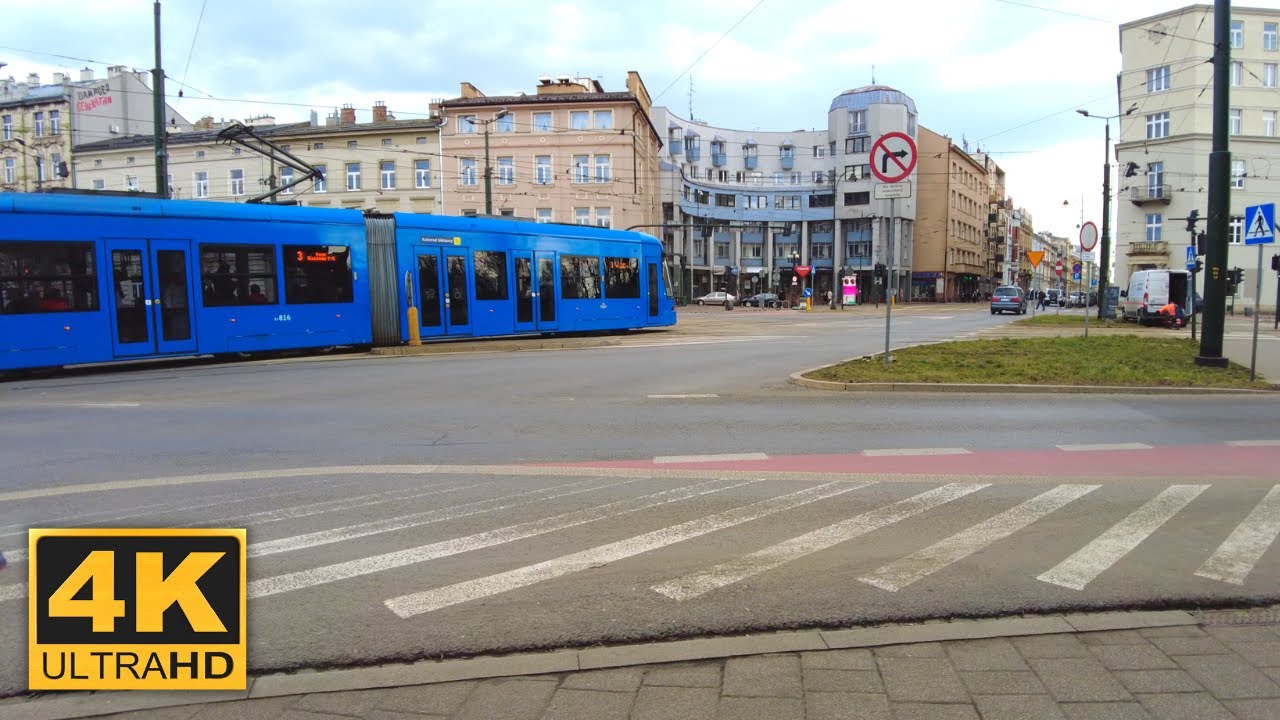 City Walk along the Streets of Krakow, Poland | Walking Tour - [4K HD ...