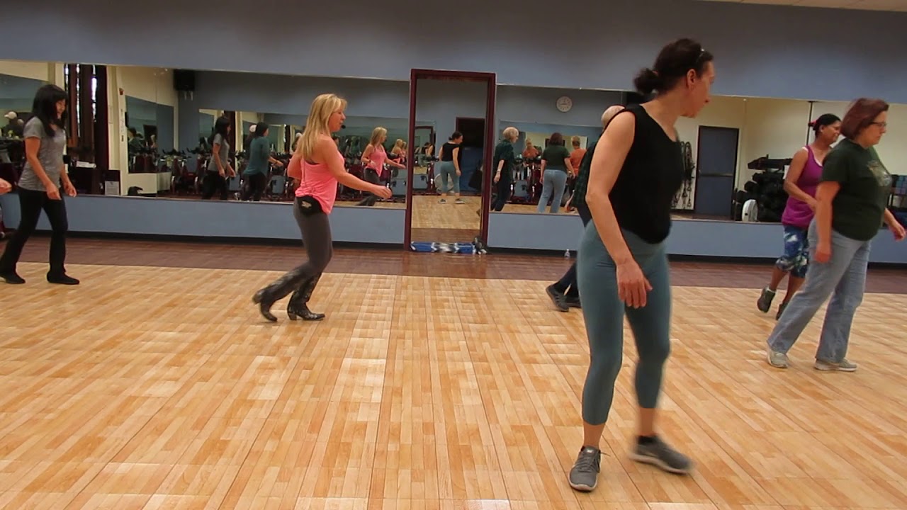 Redneck angel line dance - YMCA practice at home :) - YouTube