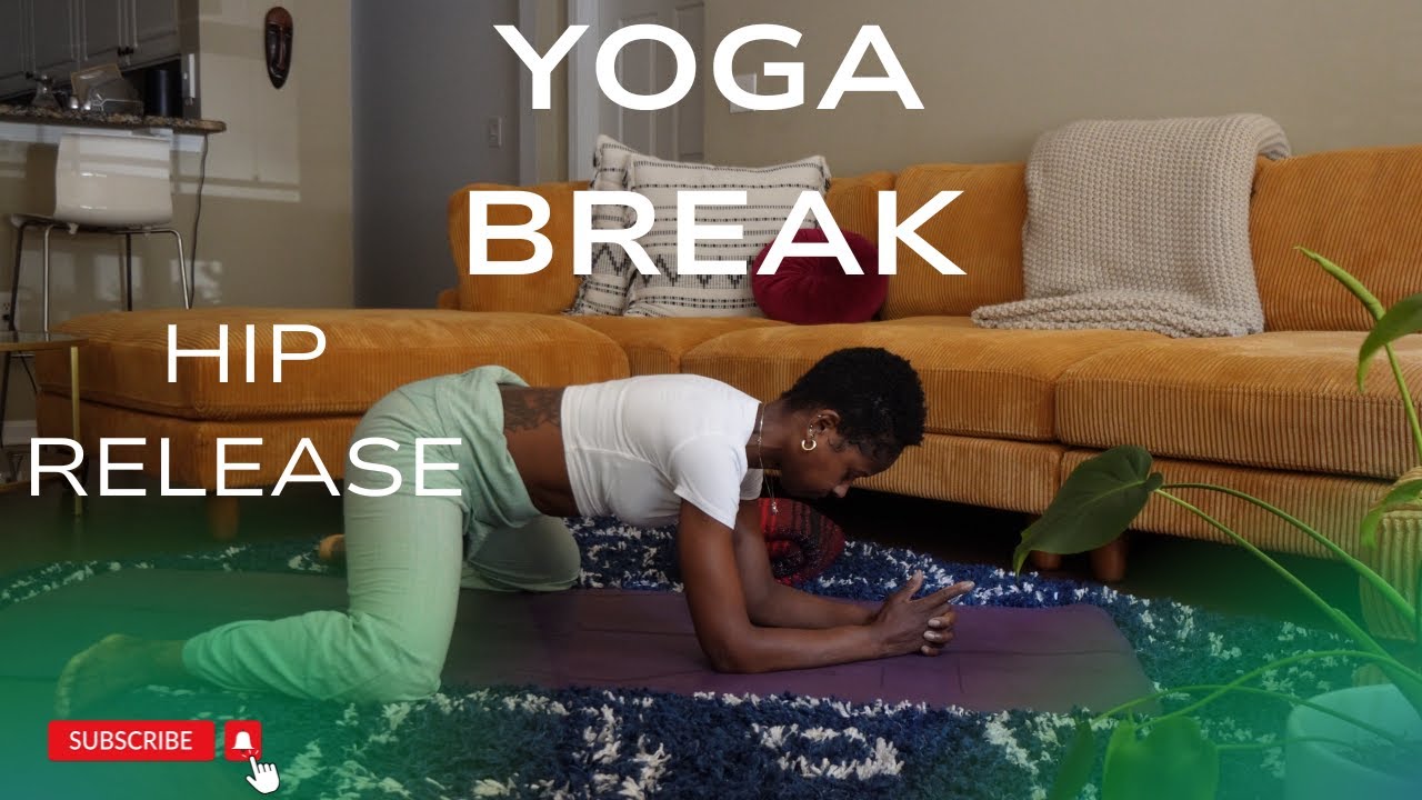 20-Min Yoga & Stretch for Hips || Take a Yoga Break - YouTube