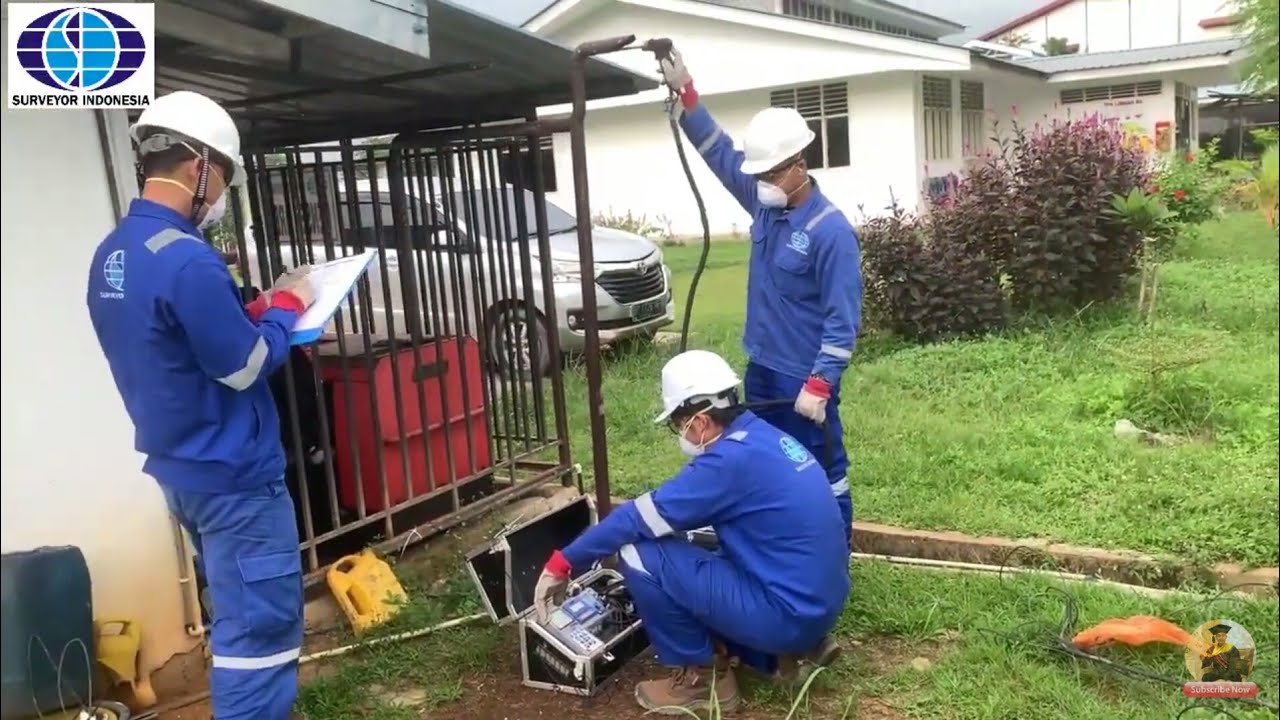 CARA SAMPLING EMISI GAS BUANGAN | SURVEYOR INDONESIA BATAM - YouTube
