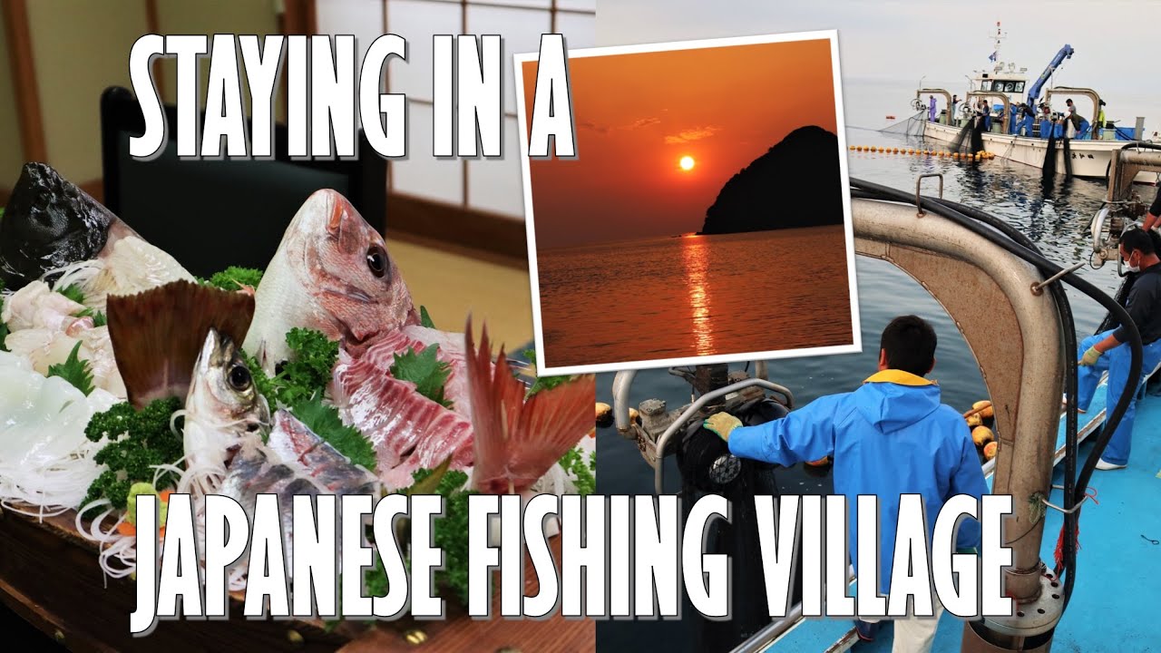 Staying in a Japanese Fishing Village｜A Fishing Trip to Wakasa (Fukui ...