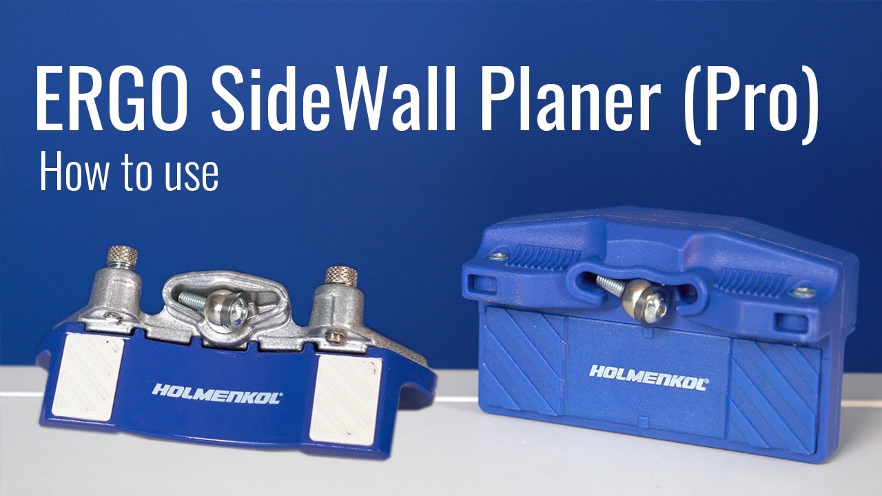 Ergo SideWall Planer - Seitenwangenhobel (Anwendung) - YouTube
