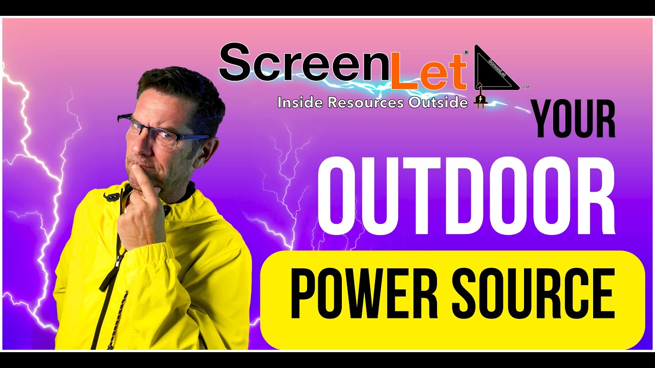 ScreenLet Window Screen Pass Through Attachment - Bring Inside Power ...
