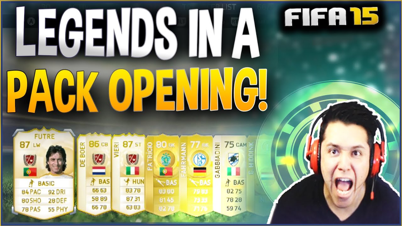 LEGENDS IN A PACK OPENING!!! FIFA 15 ULTIMATE TEAM - YouTube
