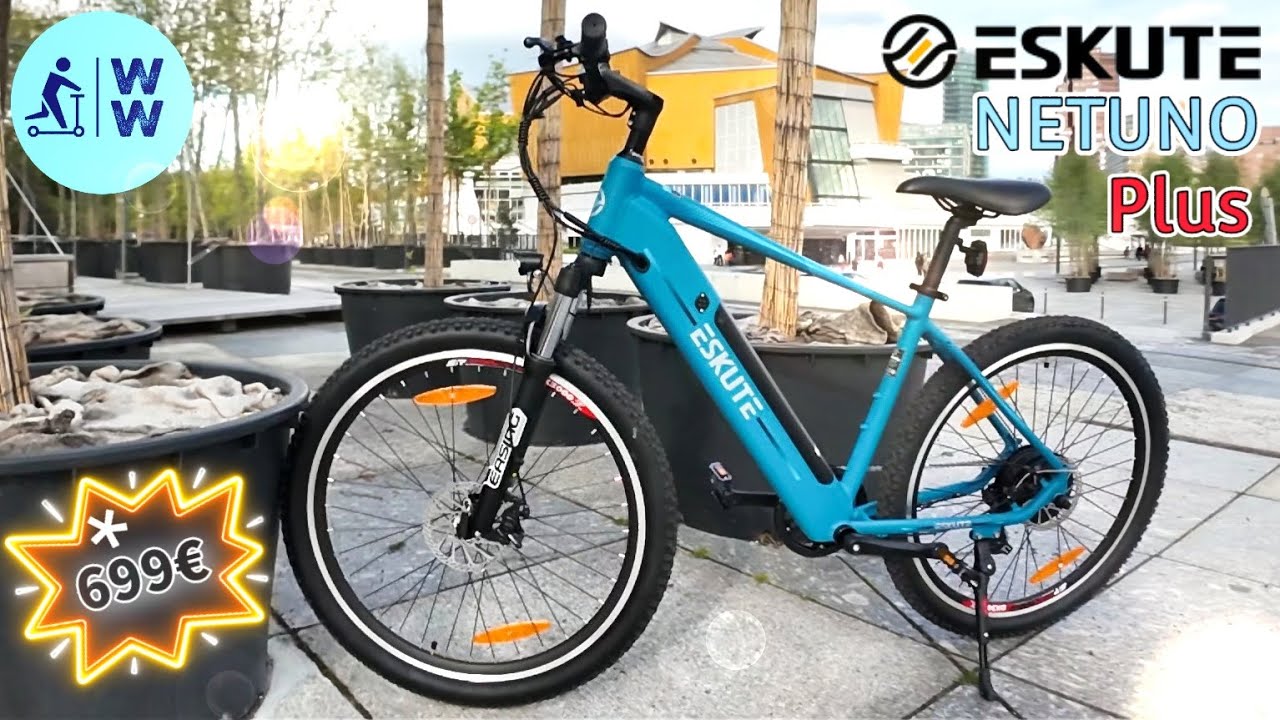 Eskute Netuno Plus, Drehmomentsensor eMTB, Pedelec, 25 km/h, 250 Watt ...