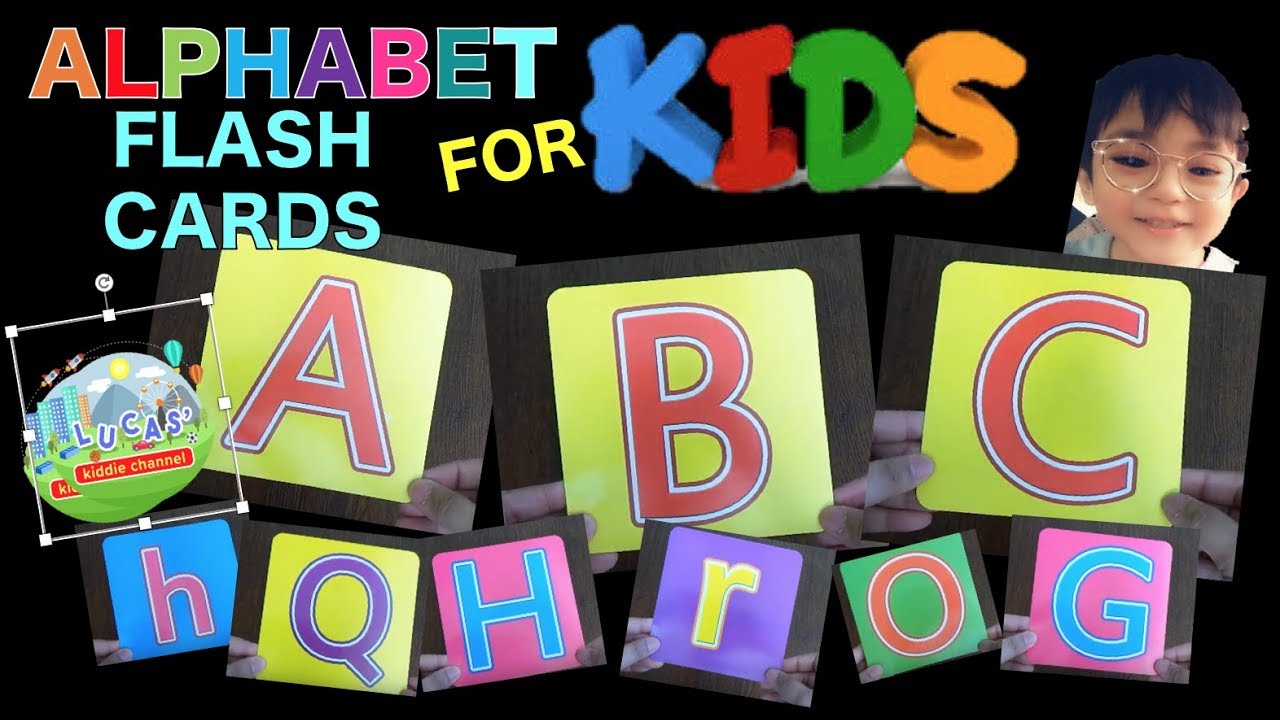 LEARN ABC ALPHABET using Baby Cards by Lucas' Kiddie Channel - YouTube