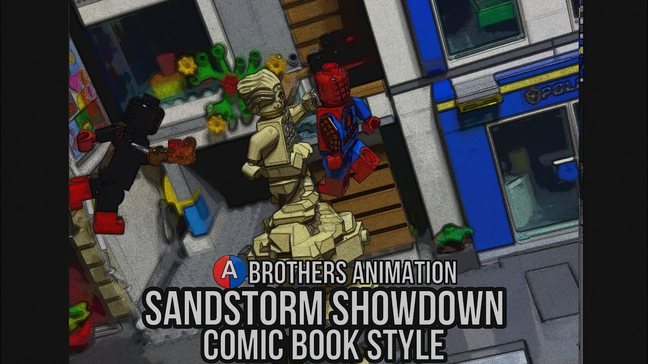 Sandstorm Showdown (Comic Book Style) - YouTube