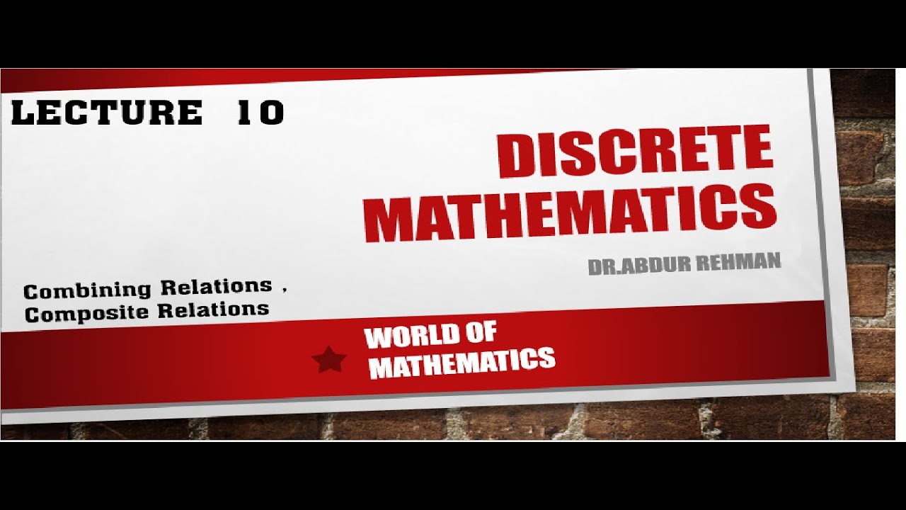 Discrete Mathematics - YouTube