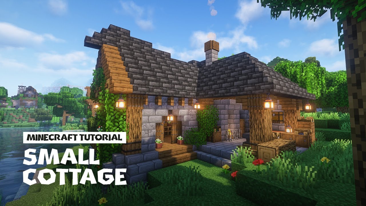 Minecraft: How to Build a Small Cottage 🏠 [Tutorial] - YouTube
