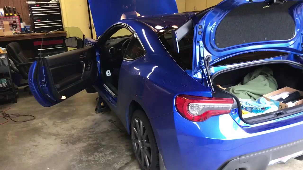 2017 BRZ Ace 400 header first cold start - YouTube