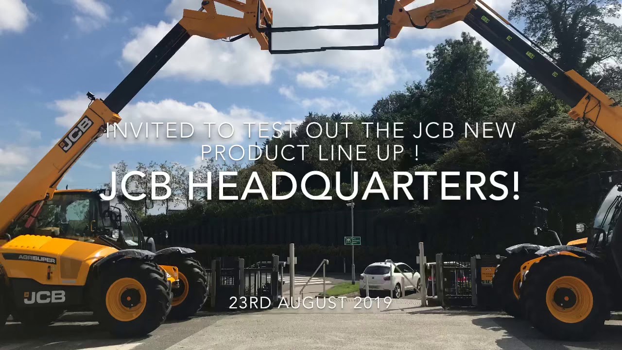 Trying out kit at the JCB headquarters !!! - YouTube