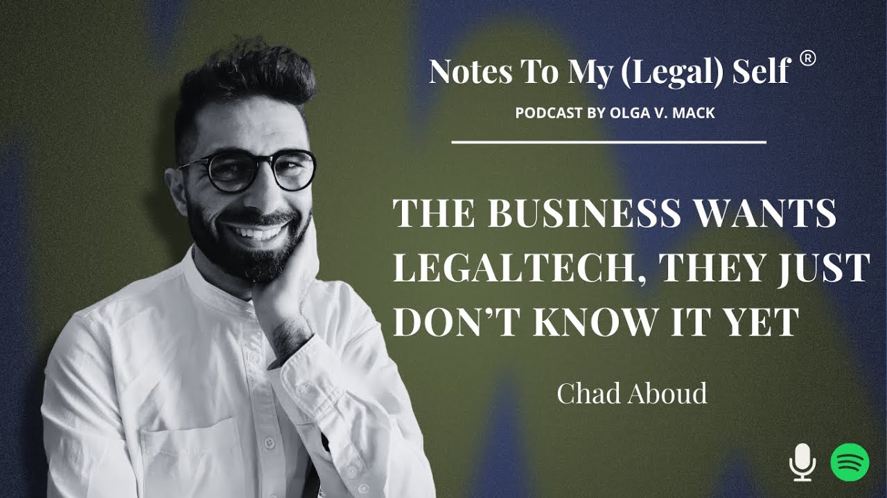 Season 11, Episode 3: The Business Wants LegalTech They Just Don't Know ...