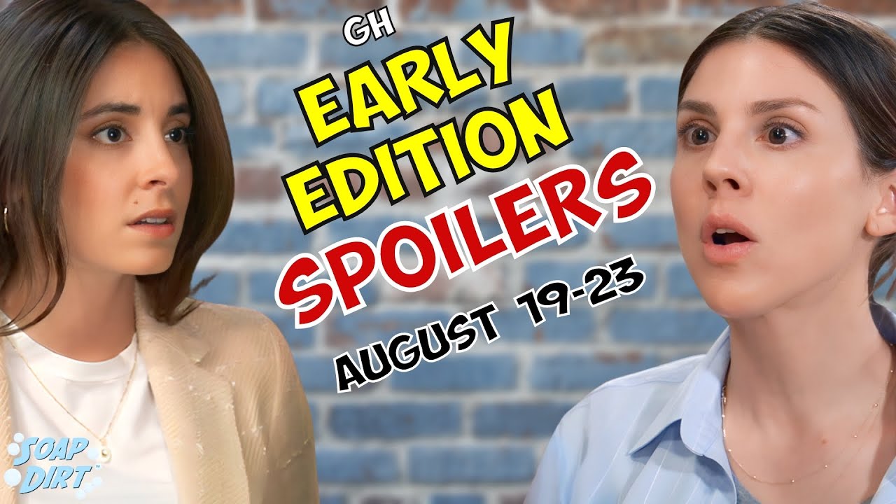 General Hospital Early Weekly Spoilers Aug 19-23: Molly Blames Kristina & Alexis Shocked #gh ...
