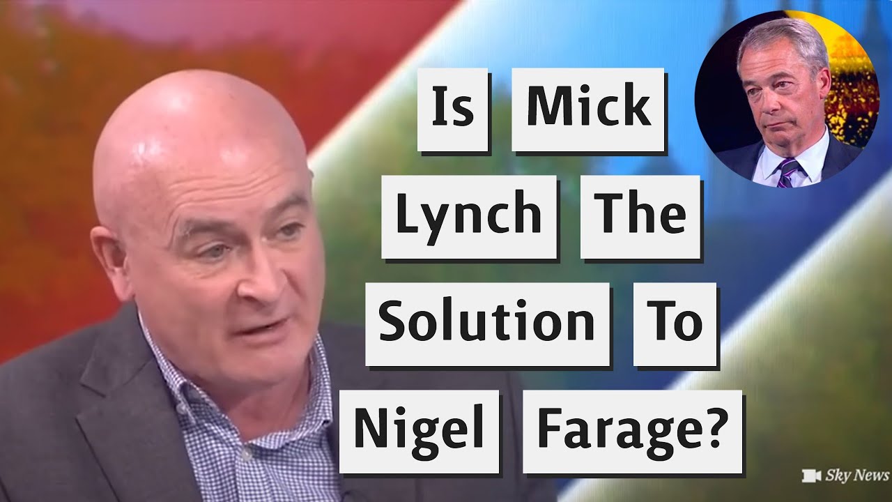 Is Mick Lynch The Solution To Nigel Farage And Tommy Robinson? - YouTube