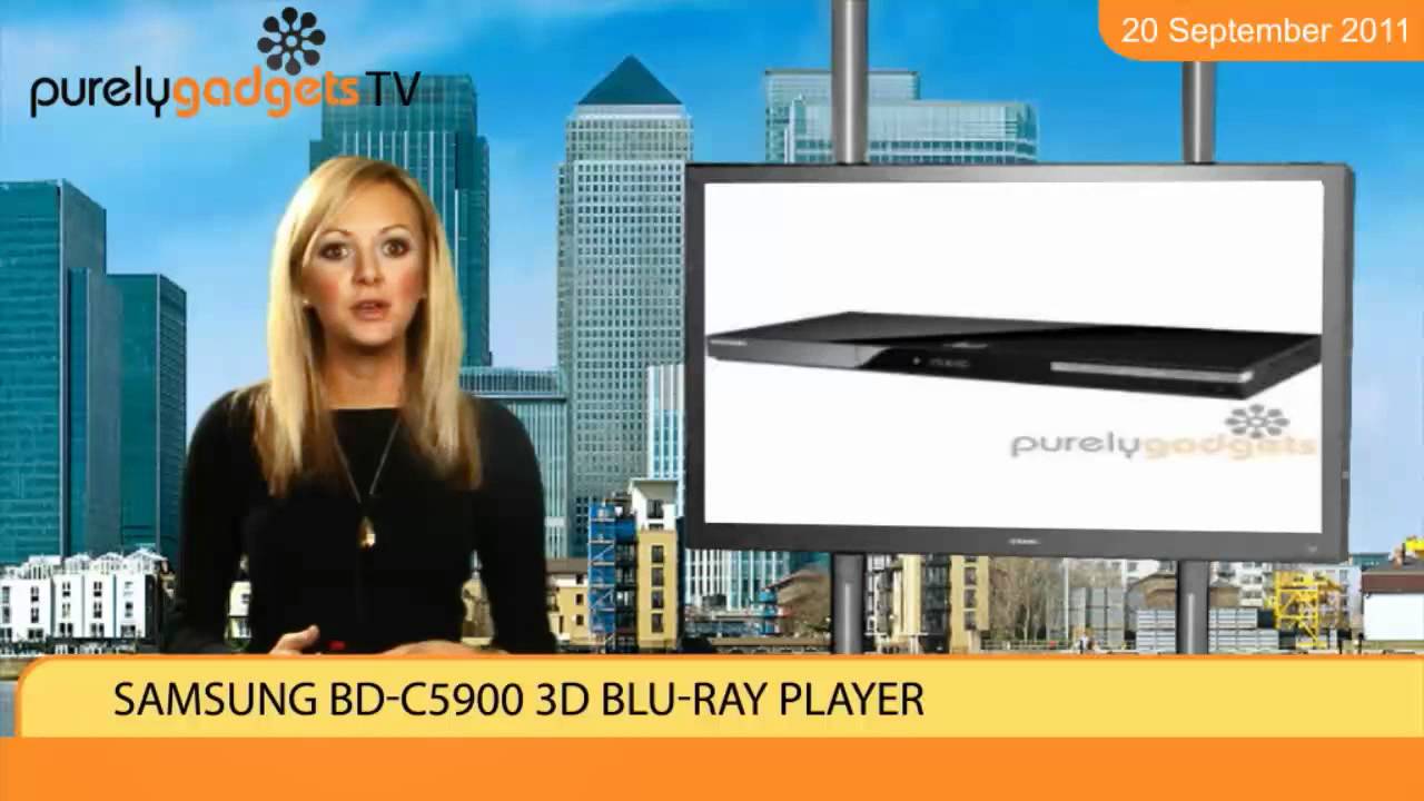 Samsung BD-C5900 3D Blu-Ray Player - YouTube