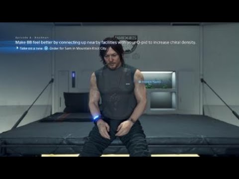 DEATH STRANDING Most Awkward Shower Ever? - YouTube