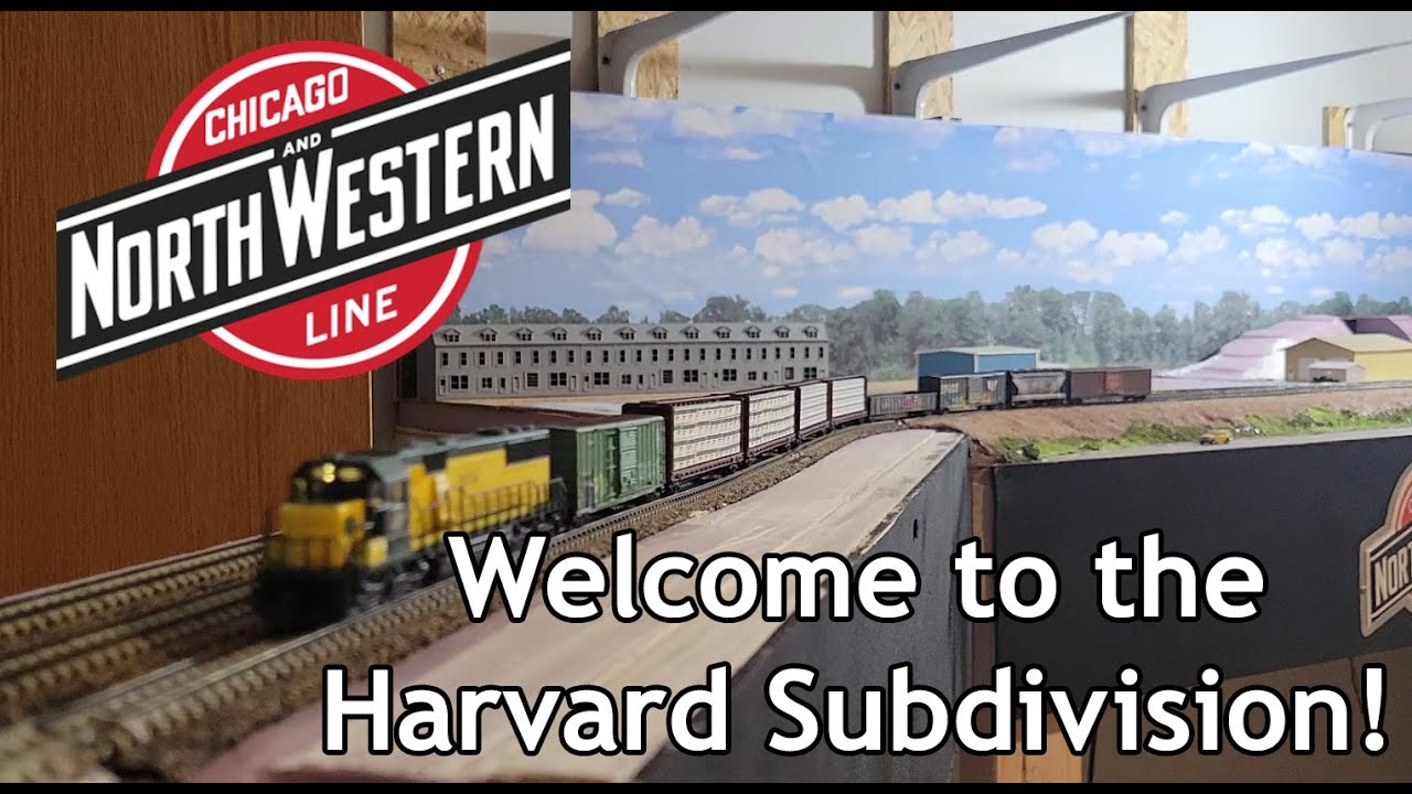Welcome to the CNW Harvard Sub in N Scale! - YouTube