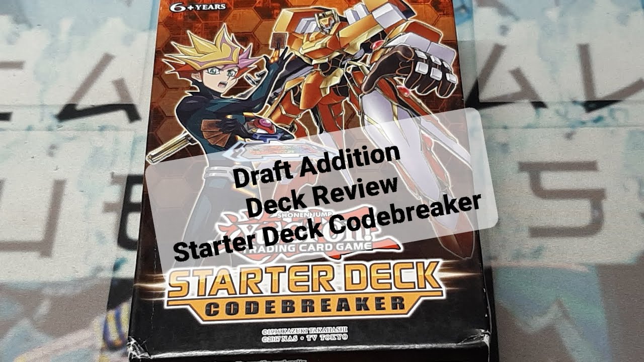 Draft Addition and Deck Review: Starter Deck Codebreaker - YouTube