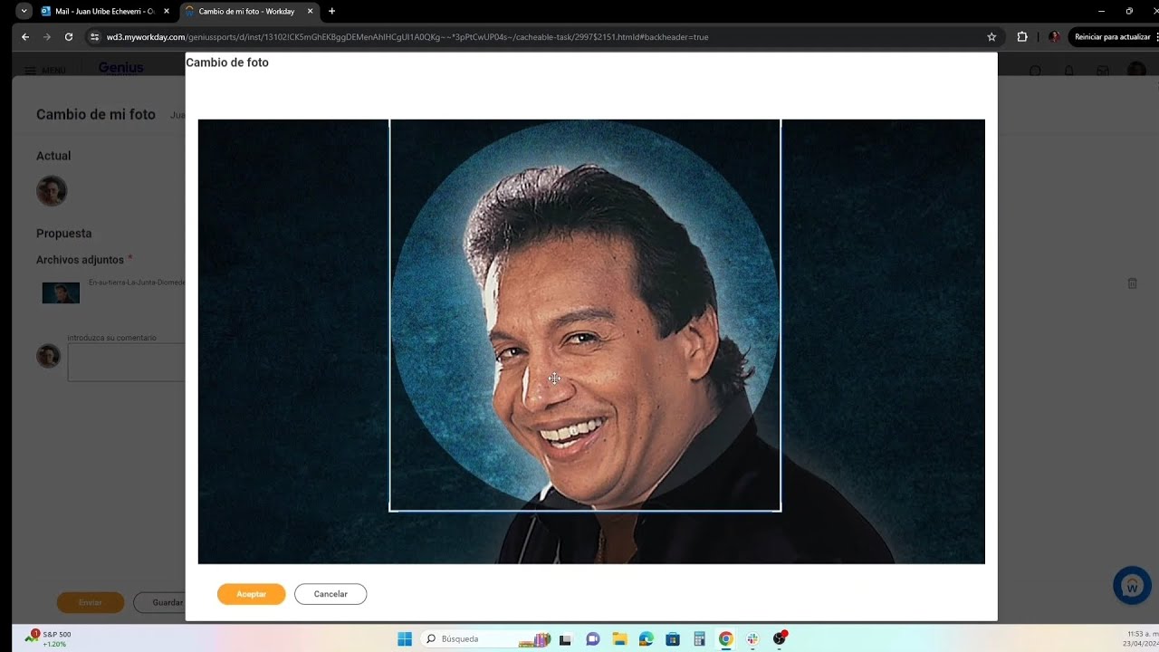 Tutorial de cómo cambiar la foto en Workday .Mp4 - YouTube