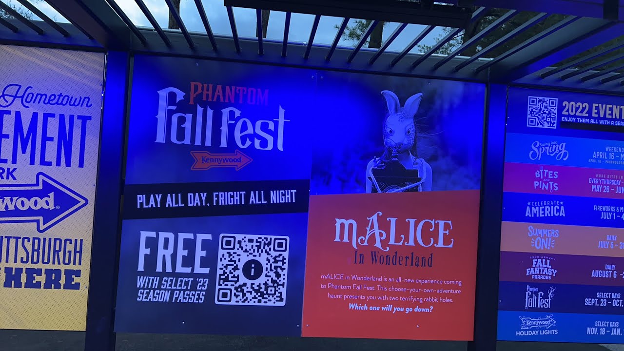 Phantom Fall Fest #Kennywood Park - YouTube