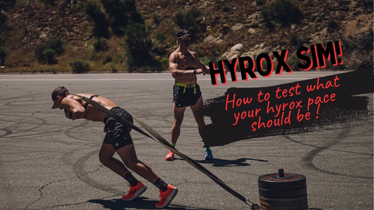 Hyrox simulation - How to test your hyrox pace - YouTube