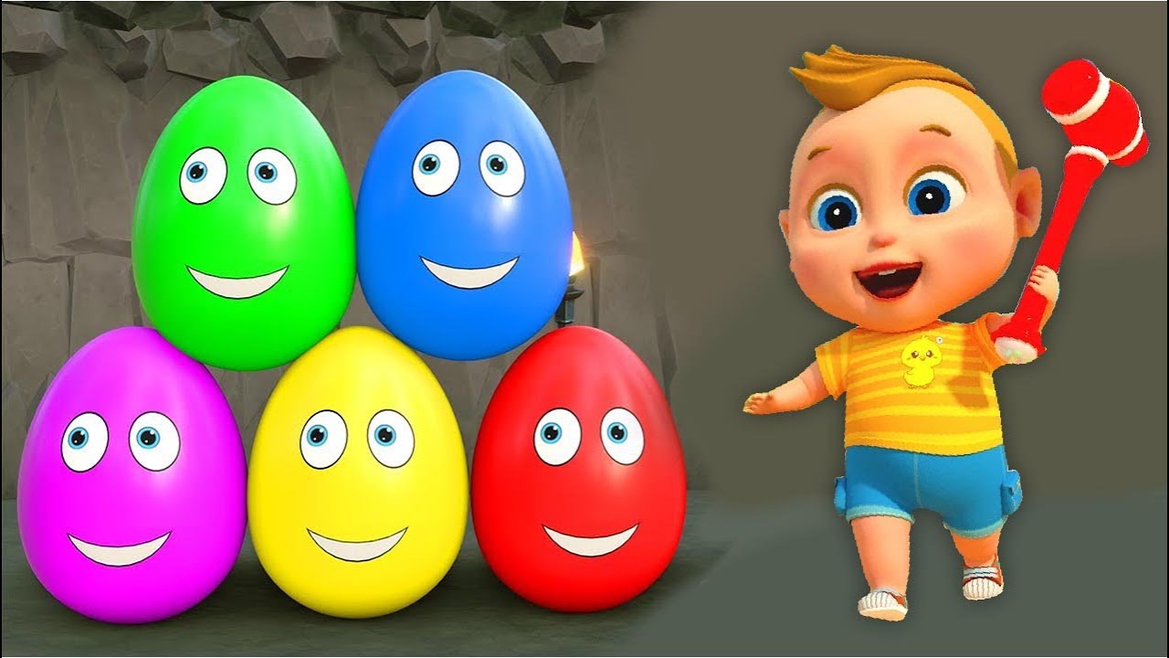 Colors Full With Surprise Eggs Boo Kids | Banana Kids - YouTube