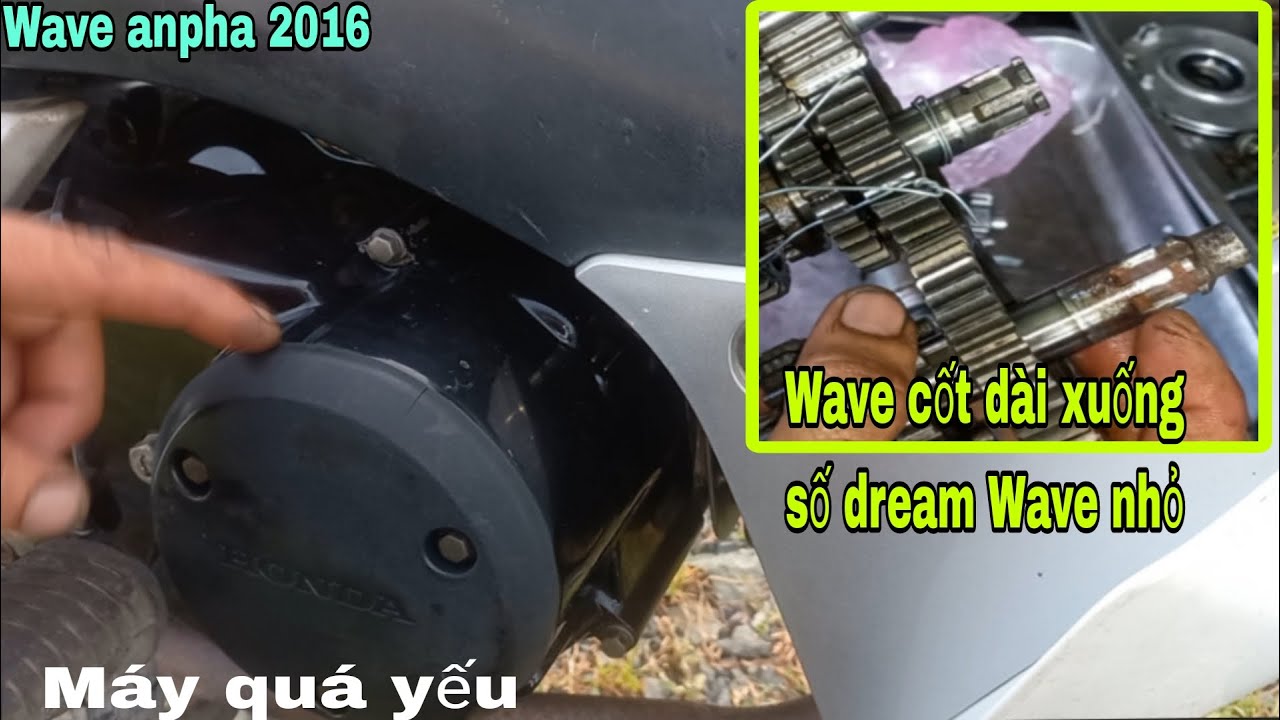 Wave alpha 2016 yếu xào làm full về đời thấp/Honda Wave alpha - YouTube