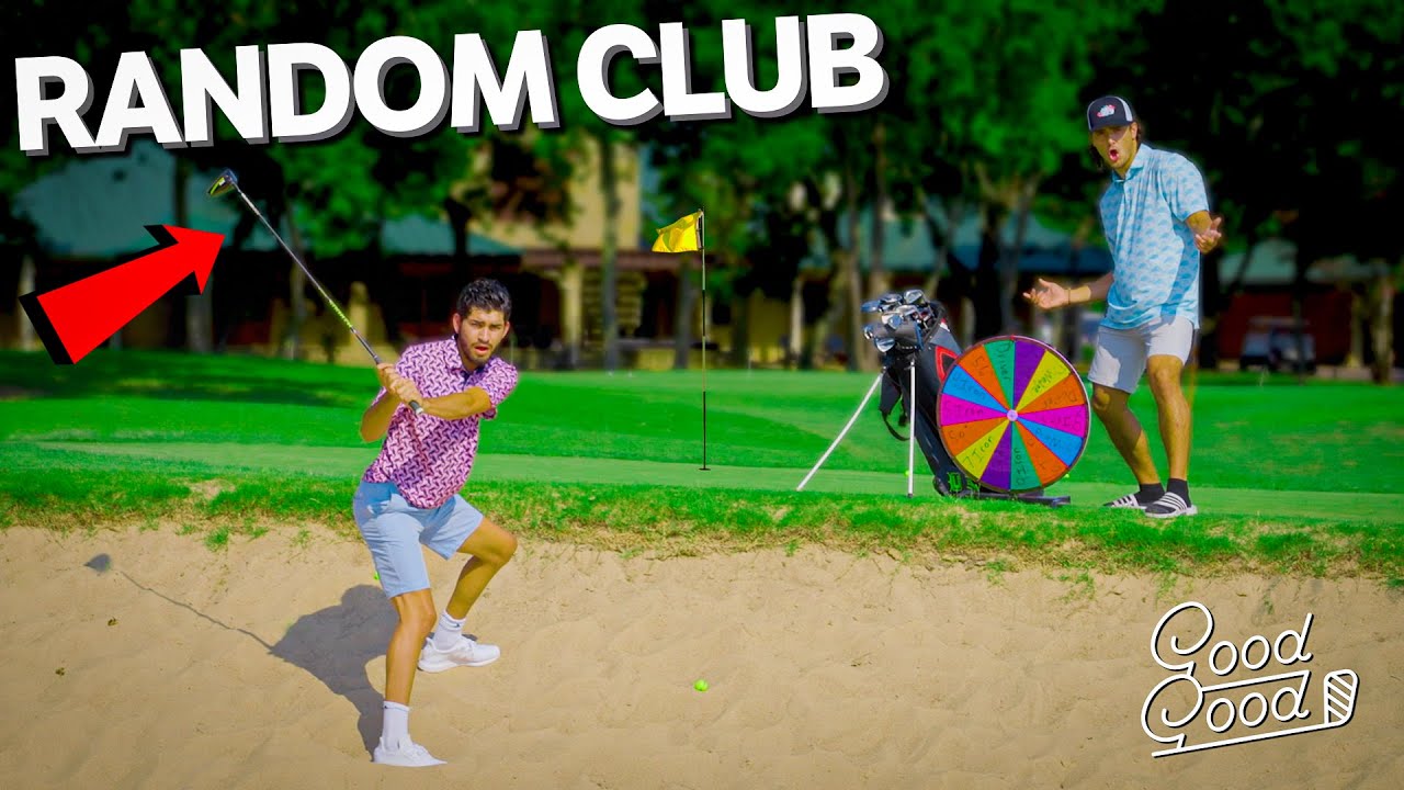 Random Golf Club Challenge | The Wheel of NOT Ideal - YouTube