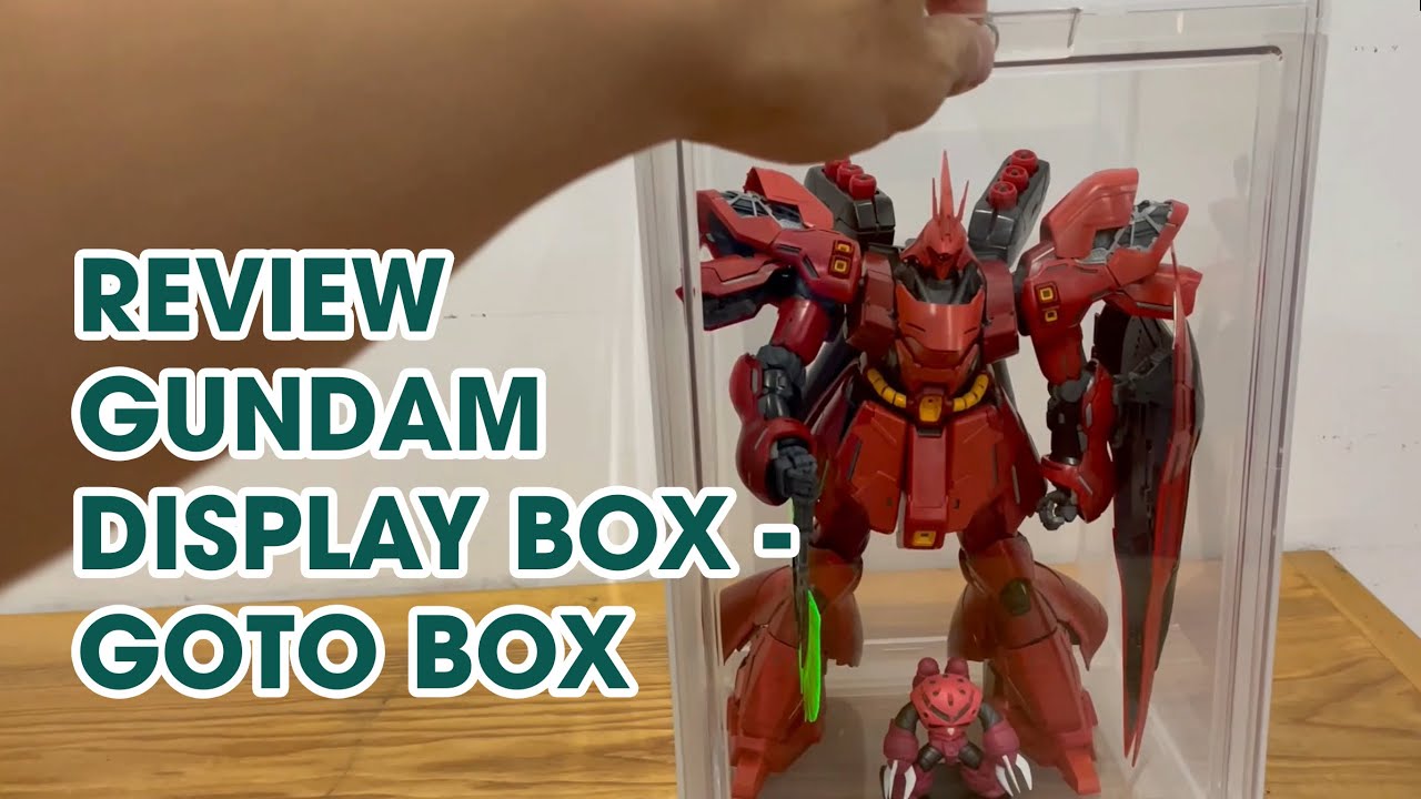 [REVIEW] - GUNDAM BOX DISPLAY - GOTO BOX - YouTube