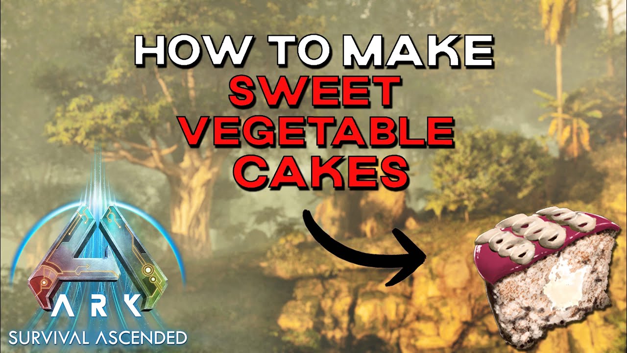 ARK Survival Ascended | Making Sweet Veggie Cakes - YouTube
