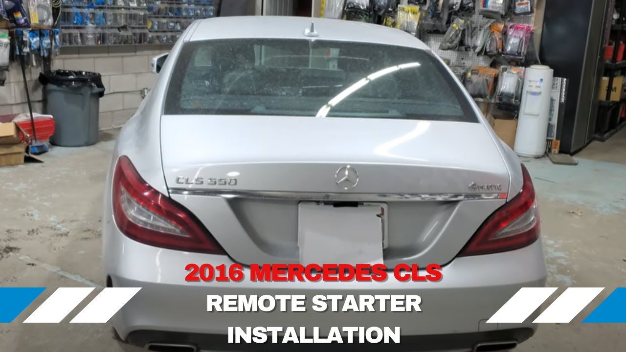 Installing a Remote Starter on a 2016 Mercedes CLS - YouTube