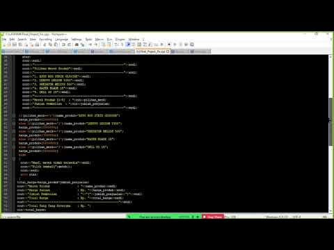 Presentasi Final Project (Algoritma Pemrograman) - YouTube