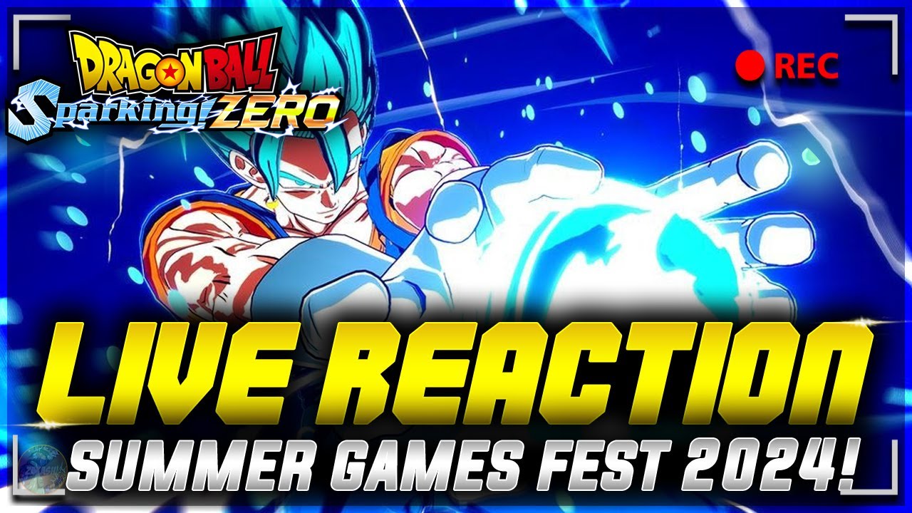 NEW GAMEPLAY?! RELEASE DATE? SPARKING ZERO SUMMER GAME FEST REACTION ...