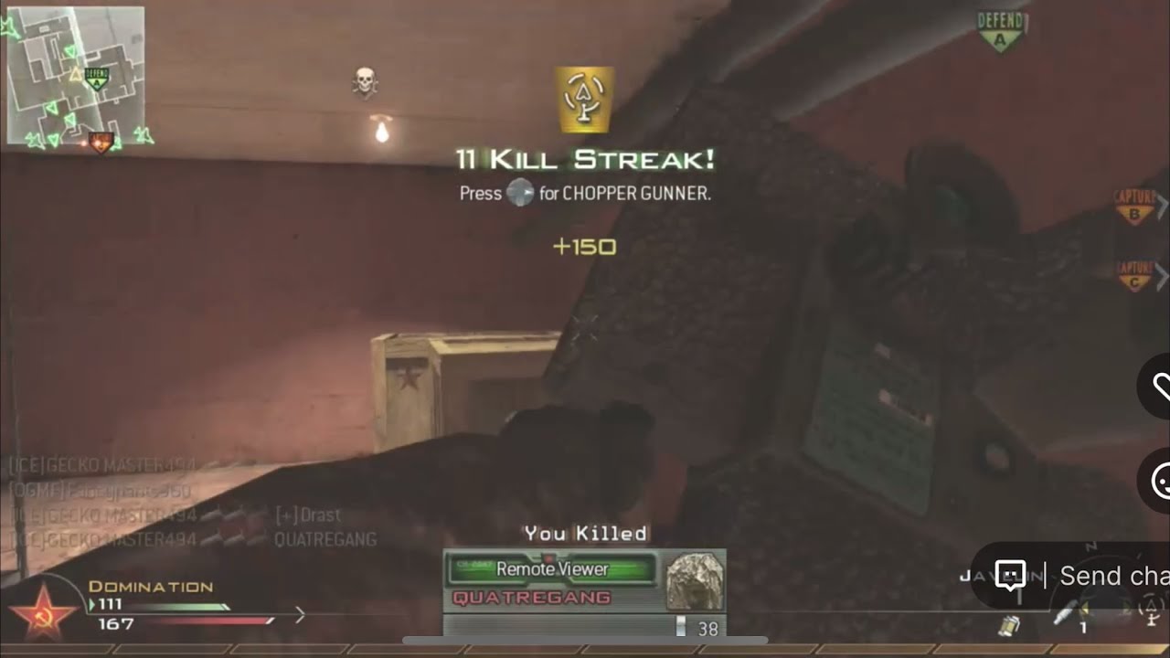 Chopper Gunner kill streak with M4A1 and Javelin MW2 in 2024 - YouTube