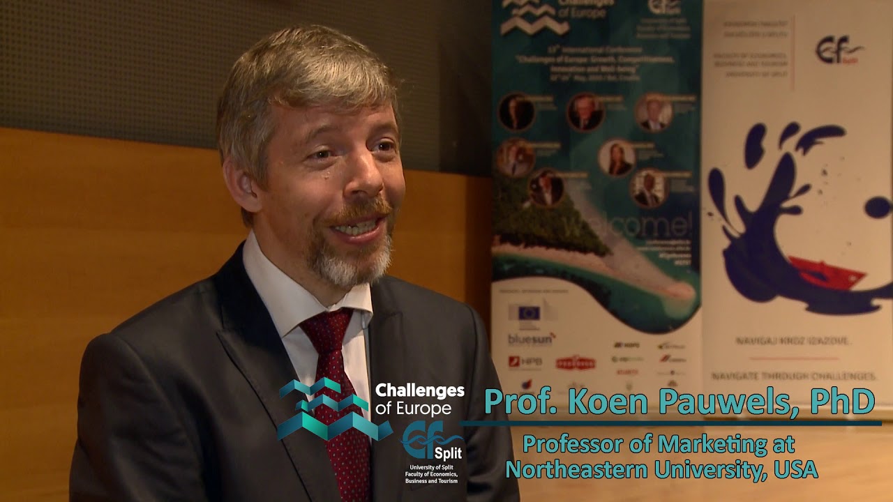 Prof. Koen Pauwels about the Challenges of Europe Conference - YouTube