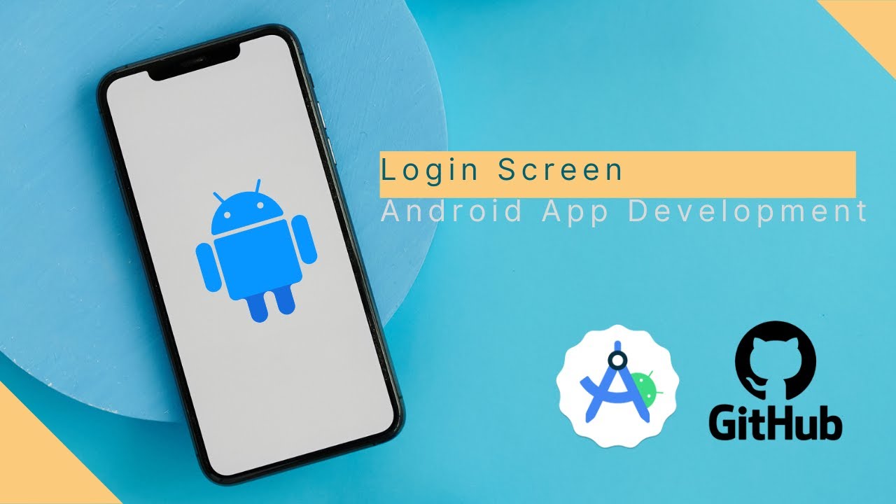 Android Login Screen in Android Studio. || How to push code to Github ...