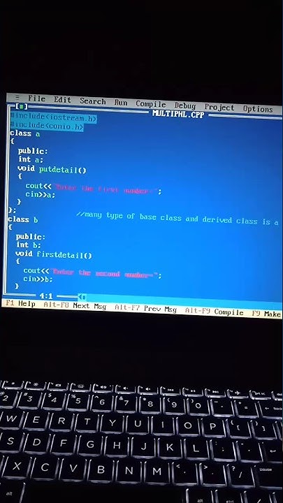 Multiple Inheritance Program 🤩... - YouTube