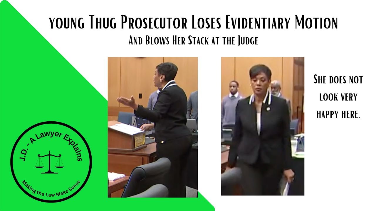 Ysl Prosecutor Loses Her Cool With Judge Finds Out Feeling Is Mutual