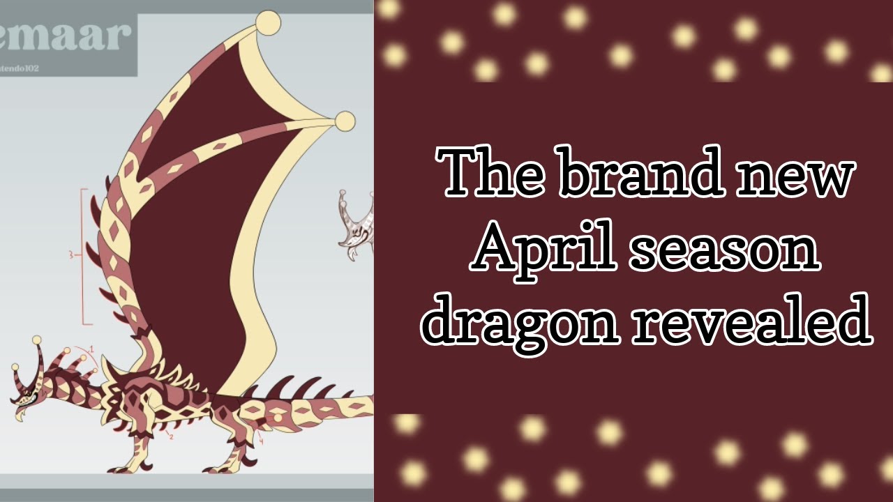April's new dragon is on the way!! - YouTube