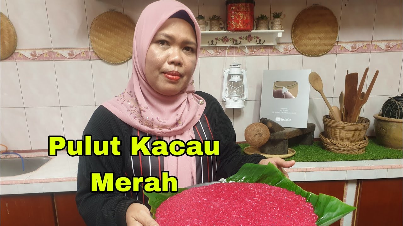 Pulut kacau merah - YouTube