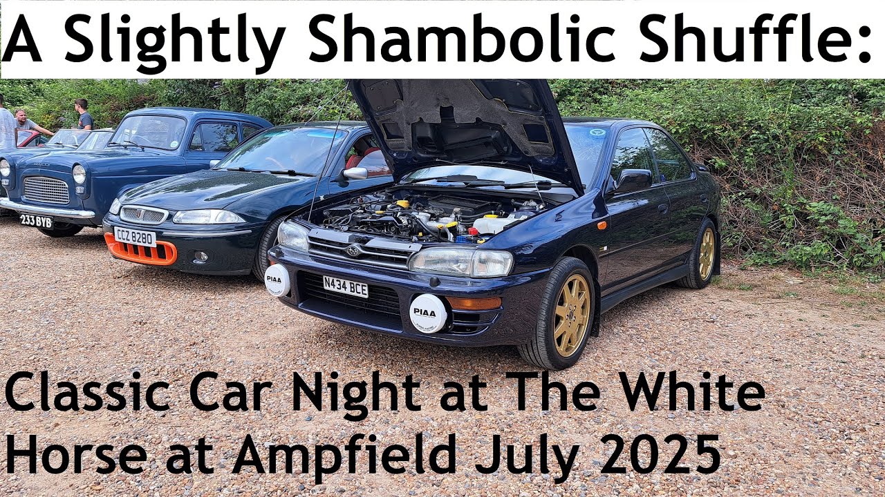A Slightly Shambolic Shuffle: Classic Car Night at The White Horse at ...