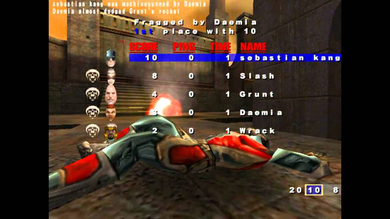 Quake 3 Arena Temple of Retribution - Nightmare! - YouTube