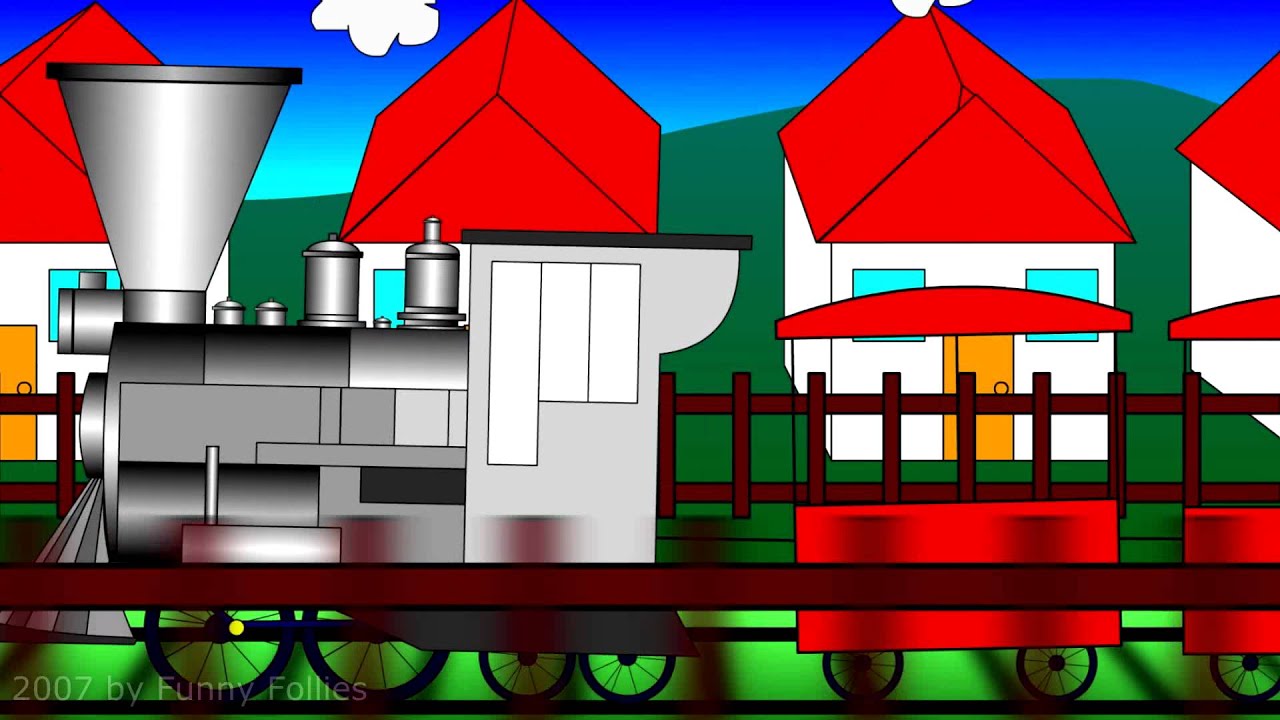 Flash Train Animation (2007) - YouTube