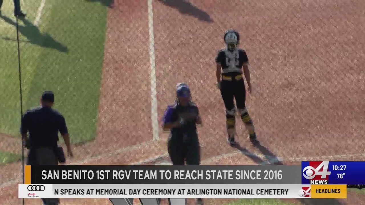 San Benito Softball Team Takes Pride in Representing RGV at State - YouTube