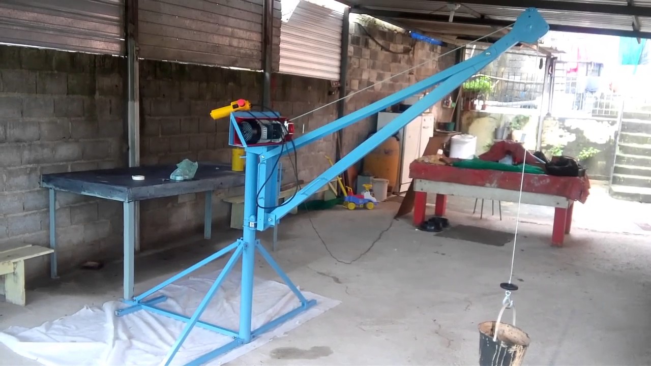 Mini grua - YouTube